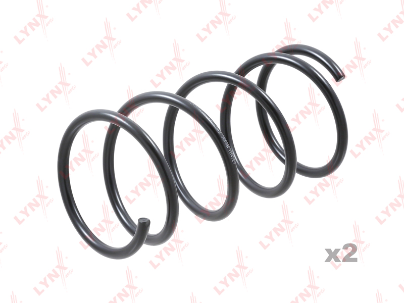 Coil spring, front